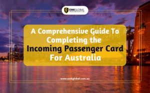 Completing the Incoming Passenger Card for Australia: A Comprehensive ...